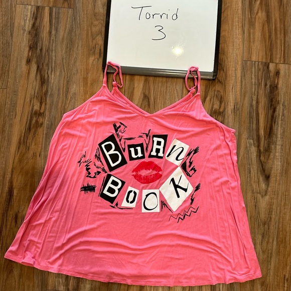 torrid | Tops | Torrid Mean Girls Burn Book Super Soft Tank | Poshmark